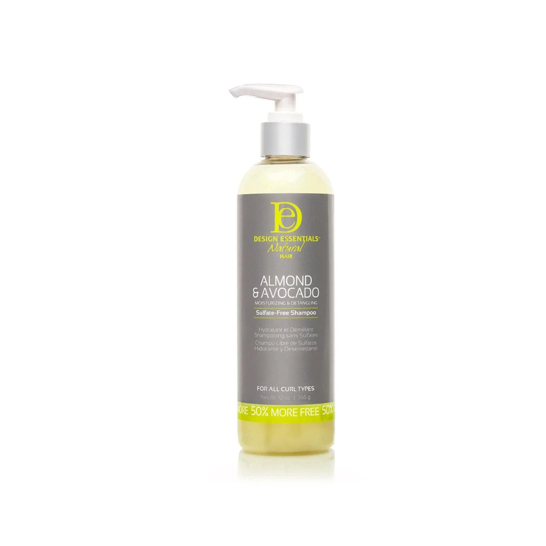 Design Essentials Natural Hair Almond & Avocado Sulfate-Free Shampoo ...