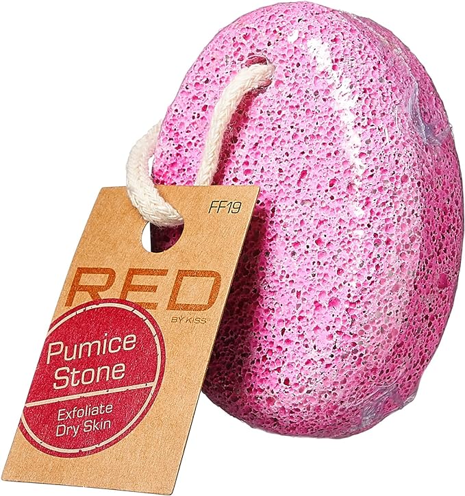 Exfoliating Pumice Stone for Dry Skin-By Red by Kiss - Supreme Beauty ...