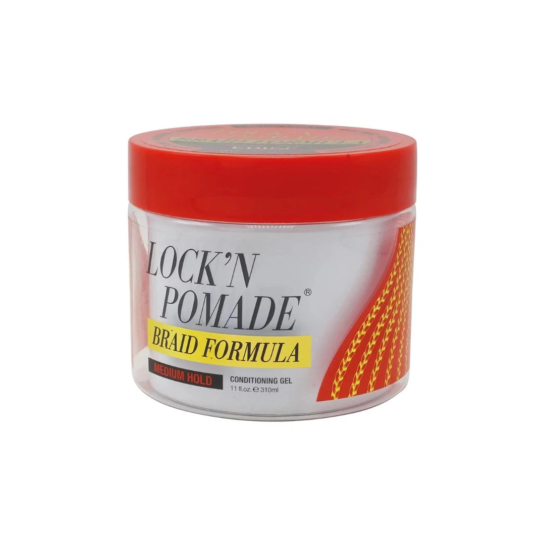 EBIN NY Lock 'N Pomade Braid Formula Conditioning Gel- Medium Hold - 3 ...