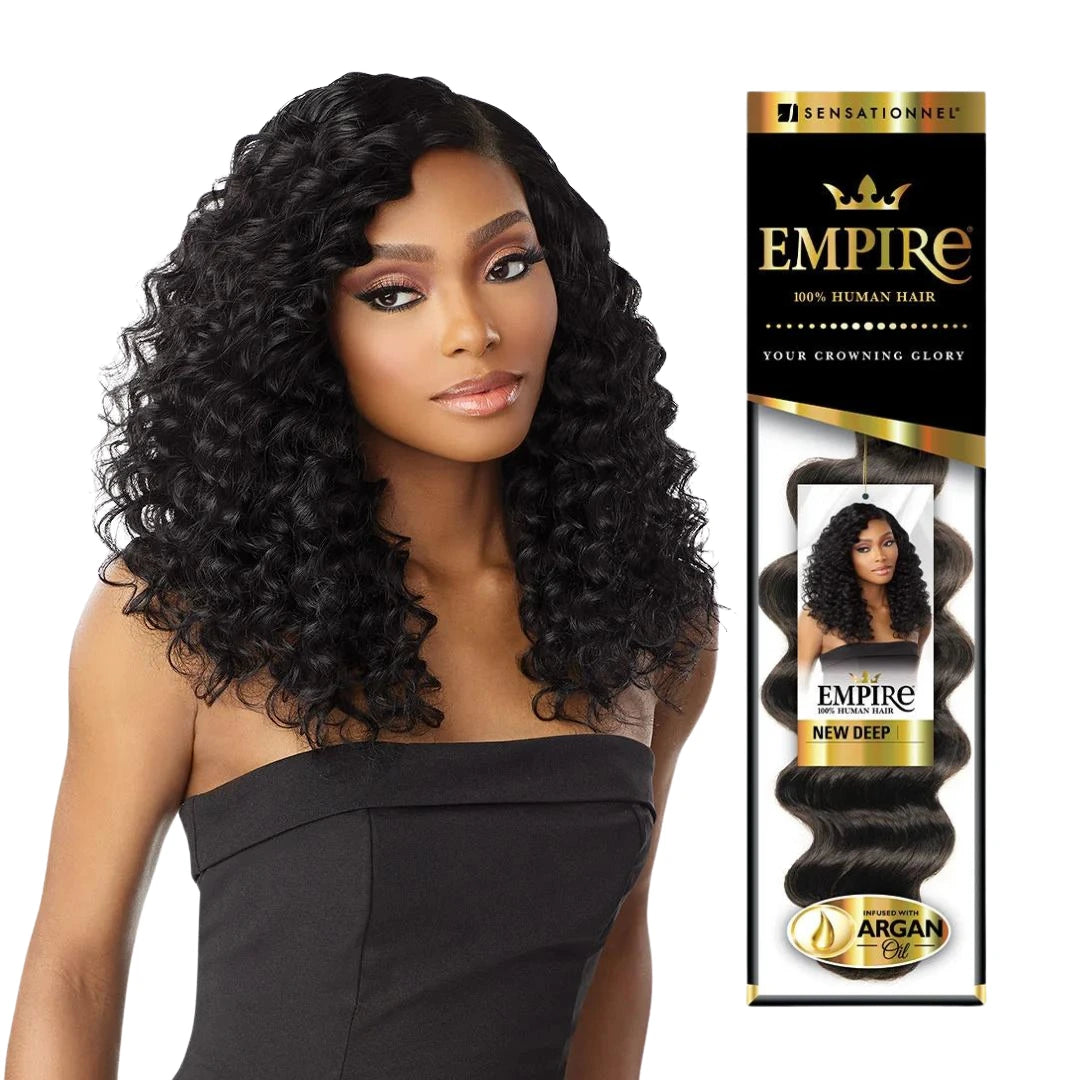 Sensationnel Empire 100% Human Hair Yaki Weave with Argan Oil – Supreme ...