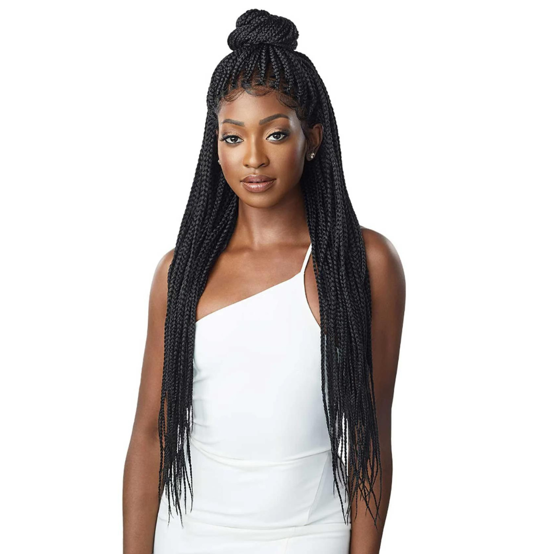 Outre Knotless Square Parts 13x4 Lace Frontal Braid Wig – Supreme Hair ...
