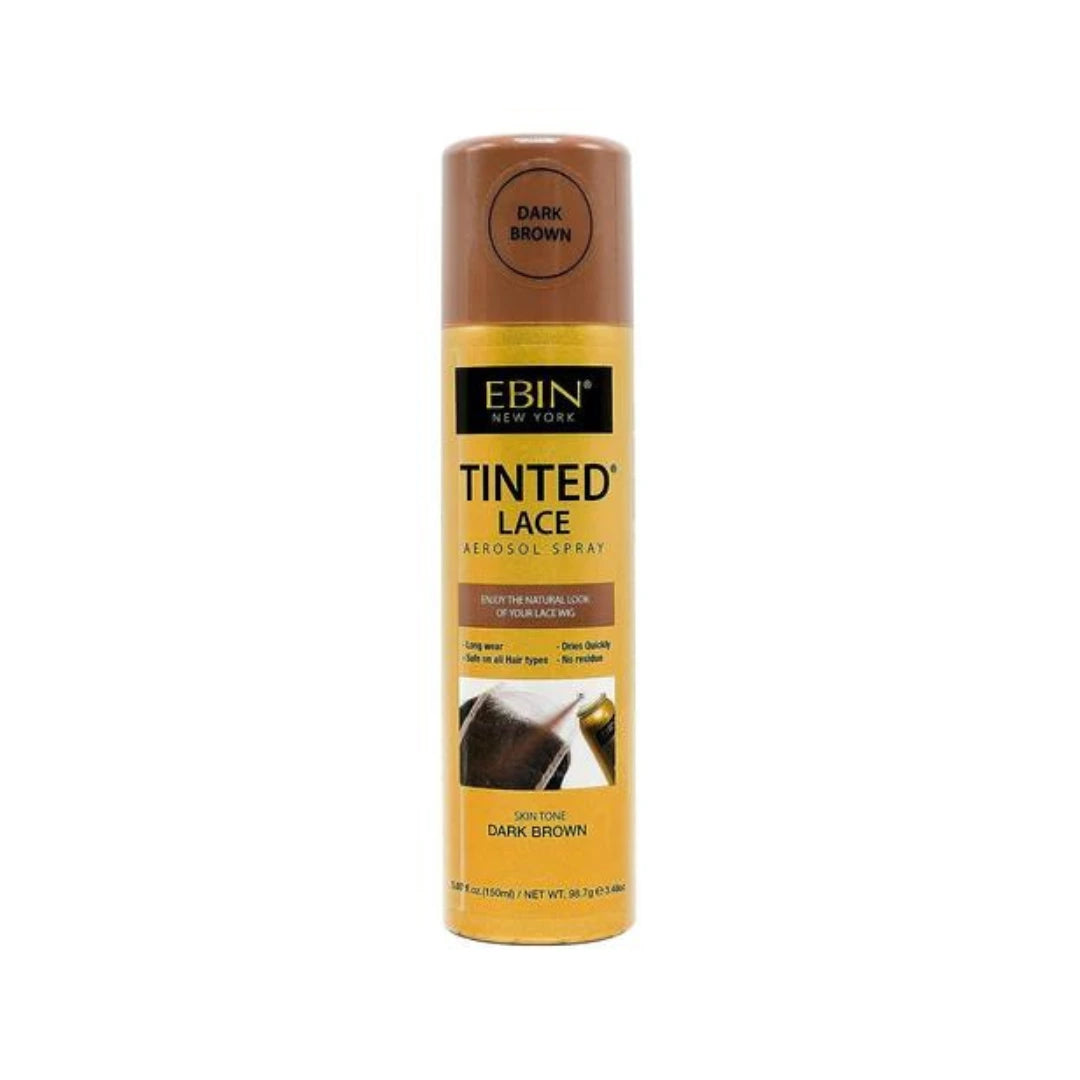 EBIN New York Tinted Lace Aerosol Spray - Dark Brown 5.07 oz – Supreme ...