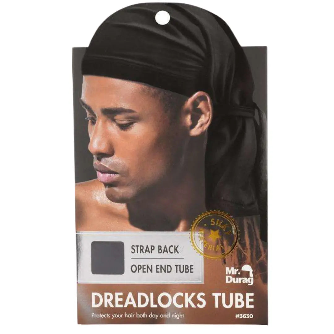 Mr. Durag Dreadlocks Tube with Strap Black – Supreme Hair & Beauty