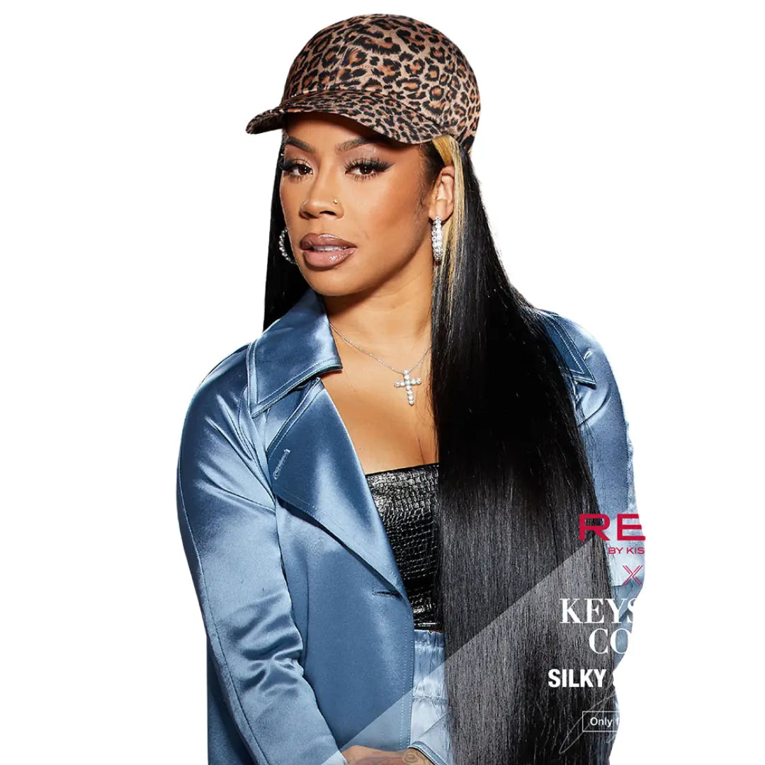 Red by Kiss Keyshia Cole Satin Baseball Cap – Satin Lined Hair ...