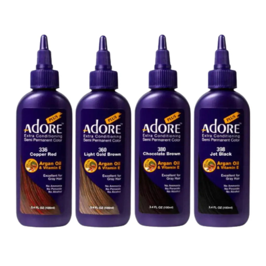 Adore Plus Semi-Permanent Hair Color | Extra Conditioning Vibrant – 3 ...