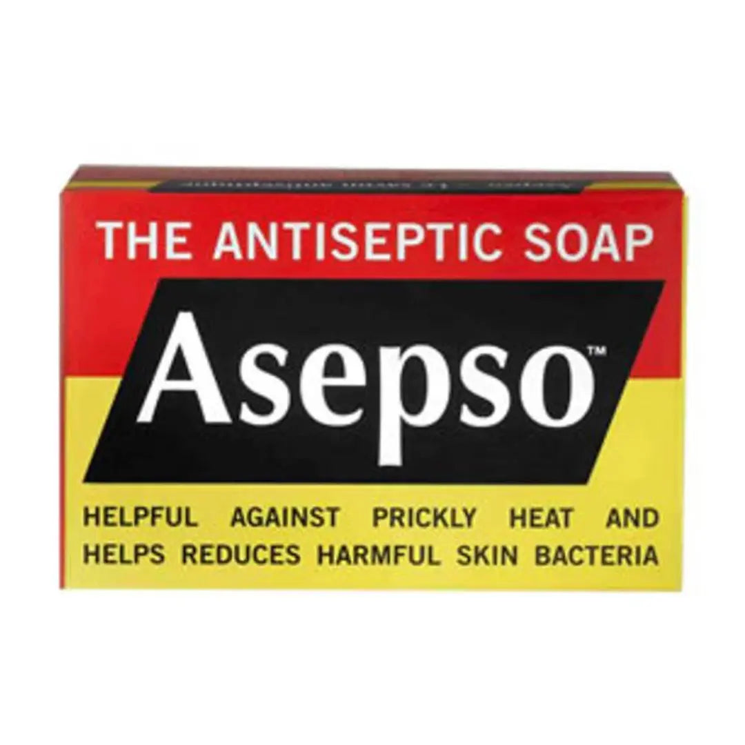 Asepso Antibacterial Antiseptic Soap – 2.8 oz Medicated Bar – Supreme ...