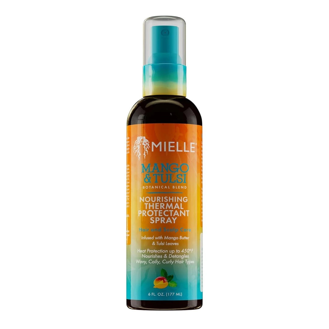 Mielle Organics Mango Tulsi Nourishing Thermal Protectant Spray - 6 oz ...