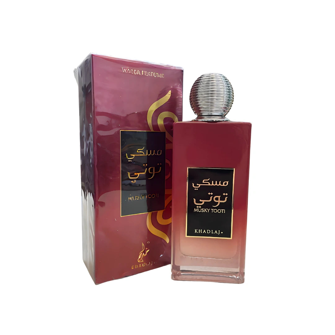 Khadlaj Musky Tooti Perfume – Alcohol-Free Water-Based Scent | 3.4 oz ...