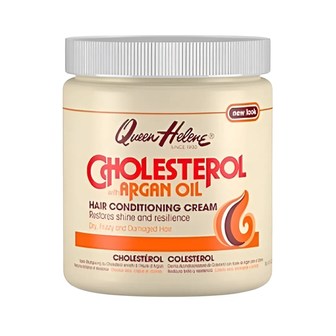 Queen Helene Cholesterol Hair Conditioning Cream with Argan Oil-15oz ...
