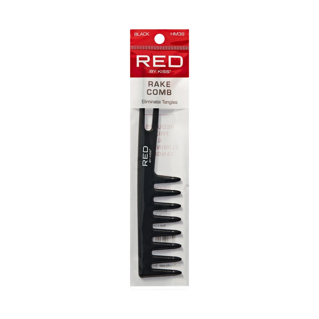 Black Rake Comb Regular Size Hair Brush | Supreme Beauty – Supreme Hair ...