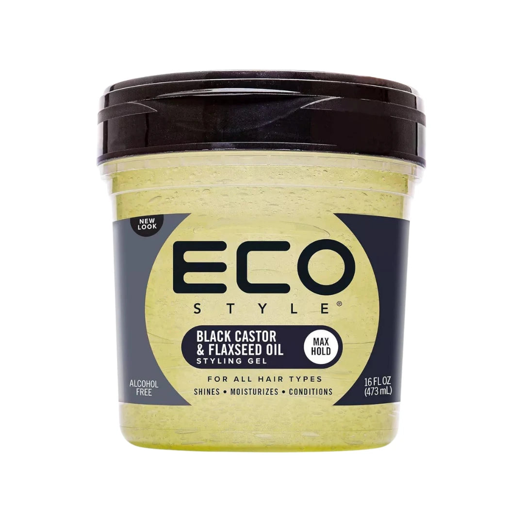 ECO Styling Gel - Black Castor & Flaxseed Oil - 12 oz | Supreme Beauty ...