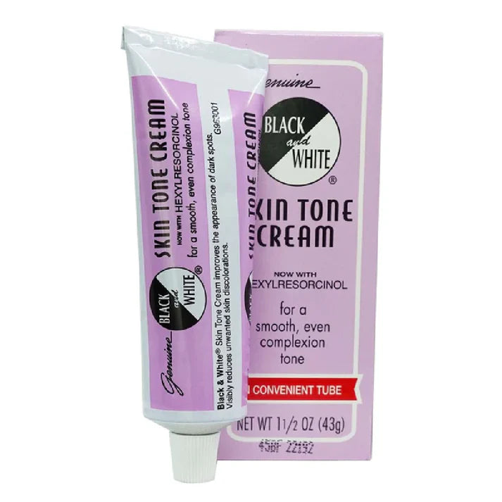 Black and White Skin Tone Cream -for Smooth Even Complexion (Choose Yo ...