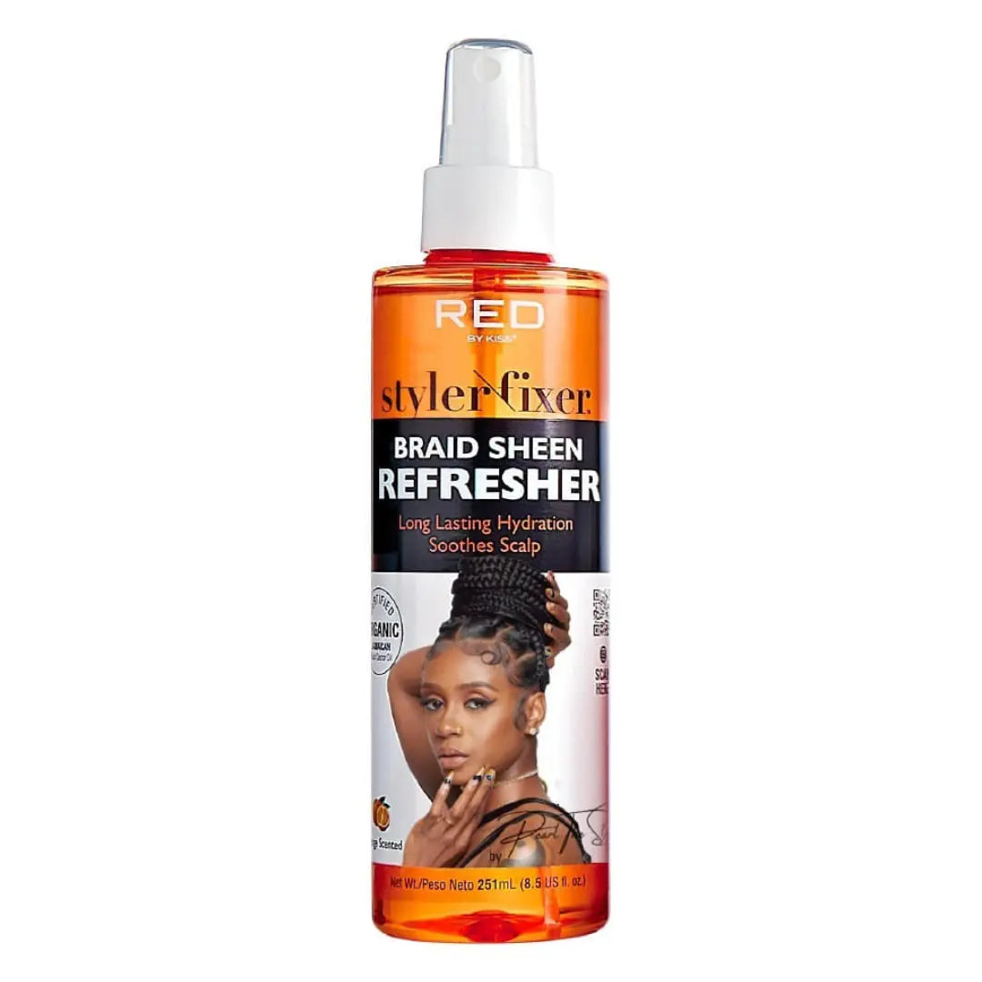 Red by Kiss Styler Fixer Braid Sheen Refresher - 8.5 oz – Supreme Hair ...