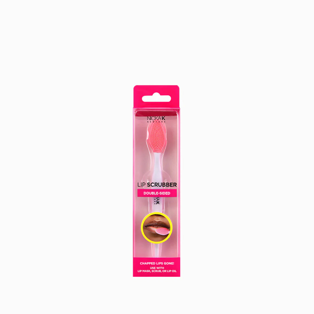 Nicka K Double-Sided Lip Scrubber – Exfoliating Silicone Lip Tool ...
