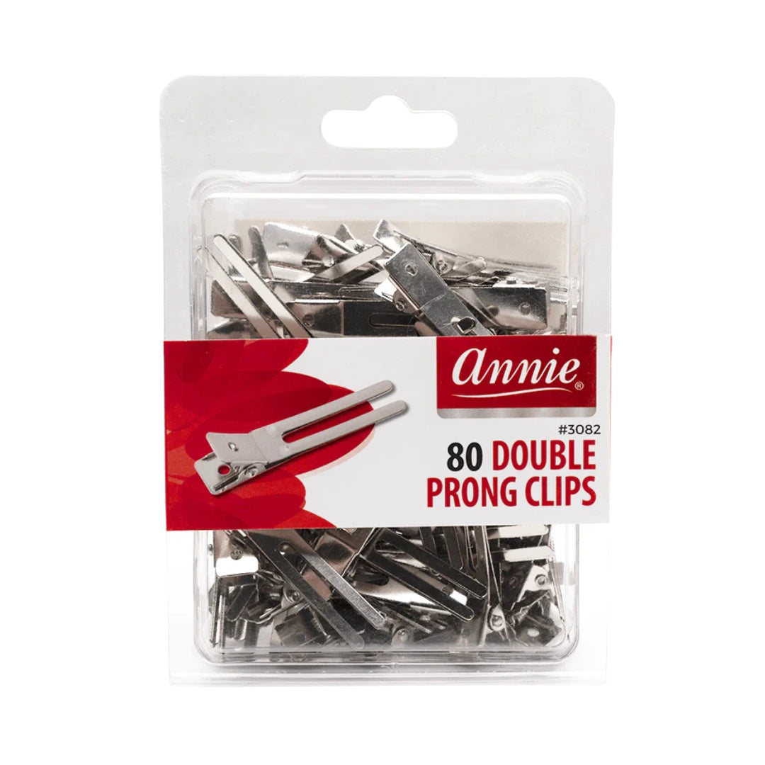 Annie Double Prong Hair Clips – 80 Count Styling Set – Supreme Hair ...