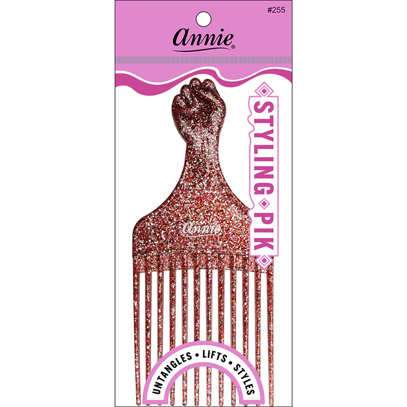 Annie Luminous Fist STYLING Plastic Pik - Supreme Beauty – Supreme Hair ...