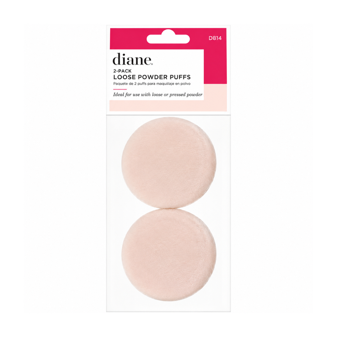 Diane 2-Pack Loose Powder Puffs – Supreme Hair & Beauty
