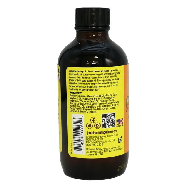 Jamaican Mango & Lime Black Castor Oil - Mango Papaya - 4 oz – Supreme ...