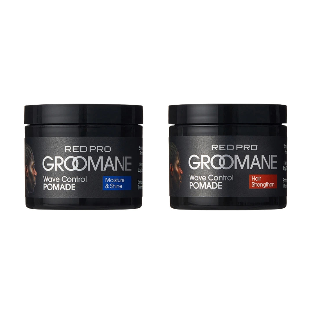 GROOMANE Wave Control Pomade – 3 oz | Moisture & Shine or Hair ...