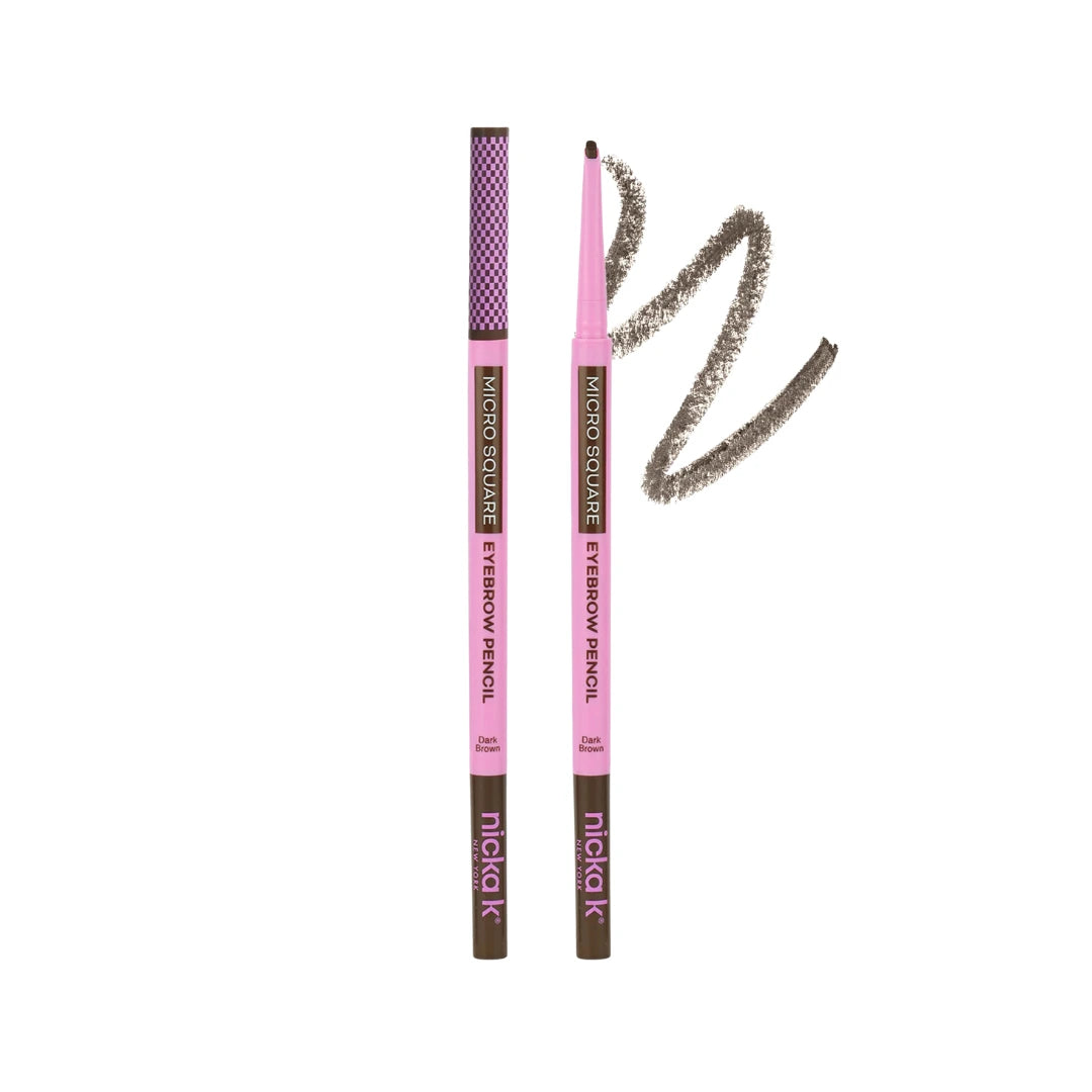 Nicka K Micro Square Eyebrow Pencil – Precise Hair-Like Brow Definition ...