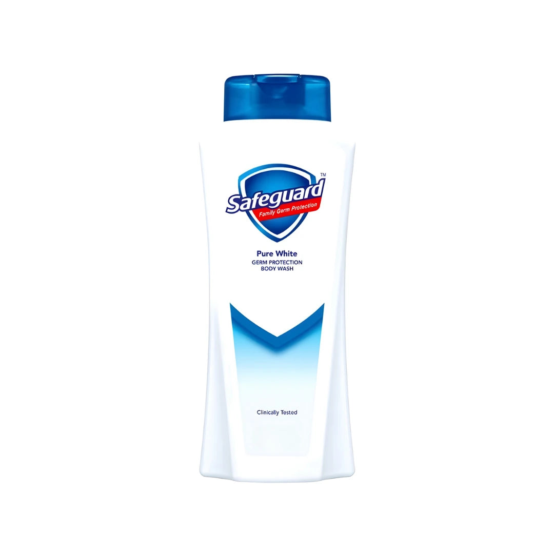 Safeguard Germ Shield Pure White Body Wash – Antibacterial Clean ...