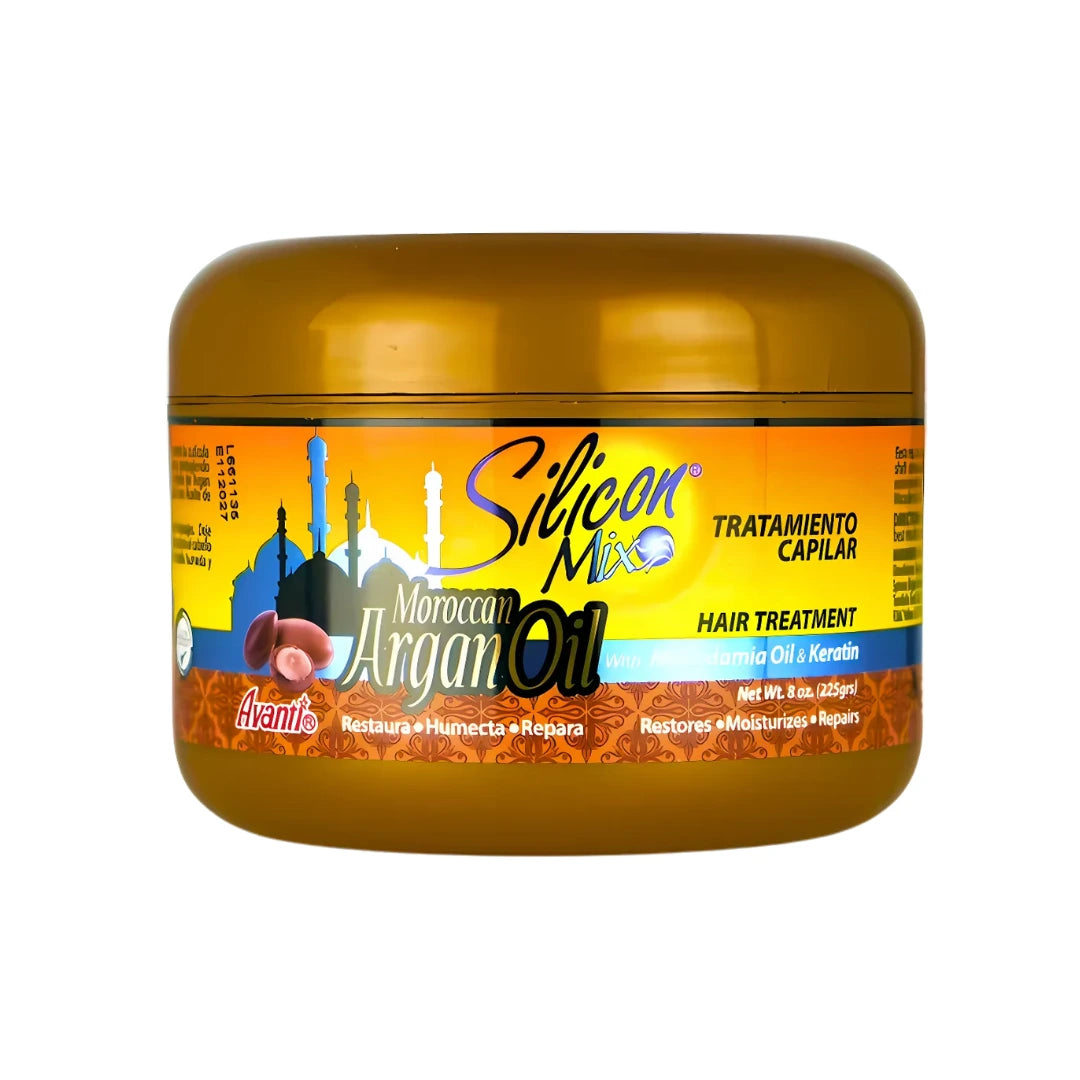 Silicon Mix Moroccan Argan Oil Hair Treatment – Repair & Shine 8 oz ...