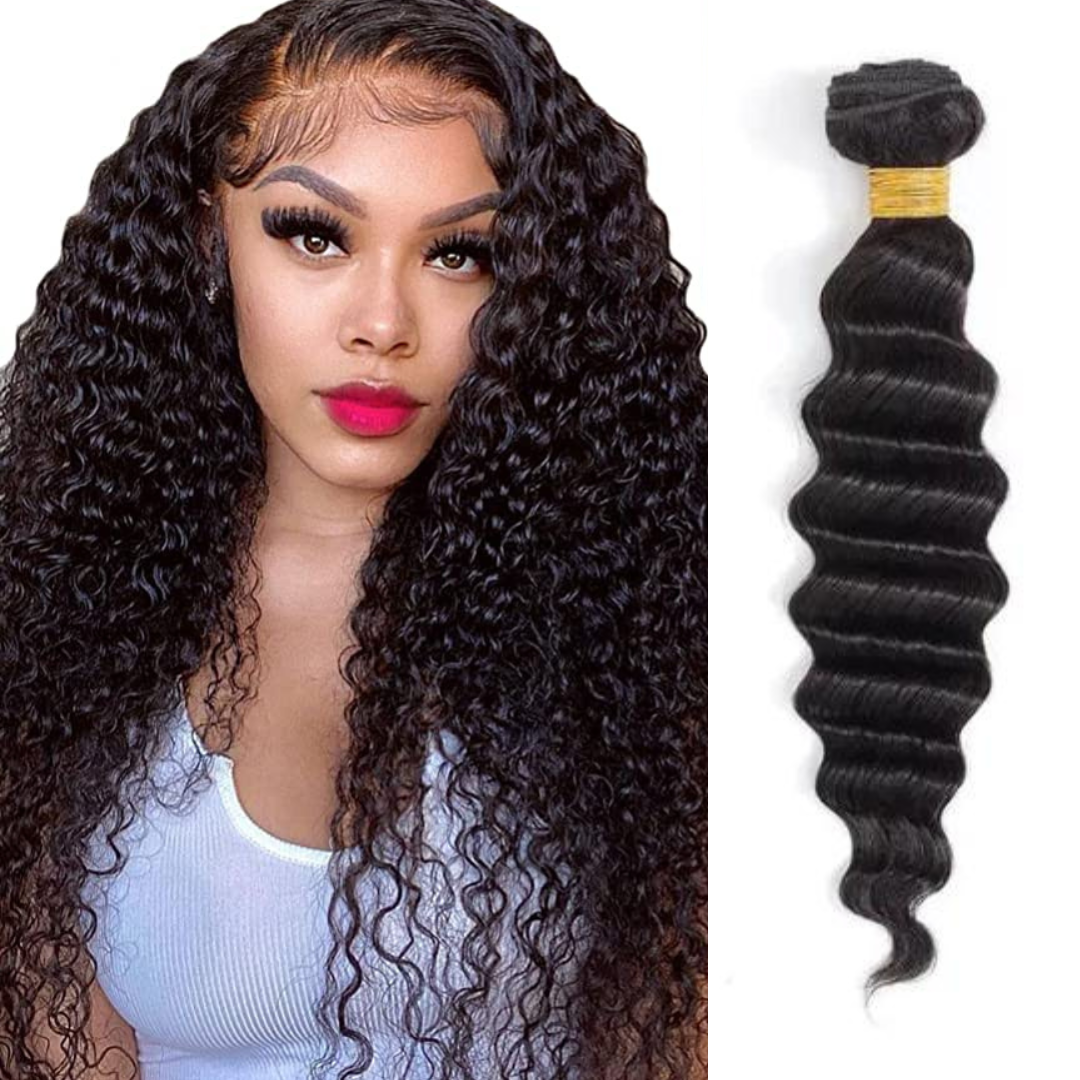 SUPREME Celebrity-Grade 100% Unprocessed Human Hair - Deep Wave Bundle ...