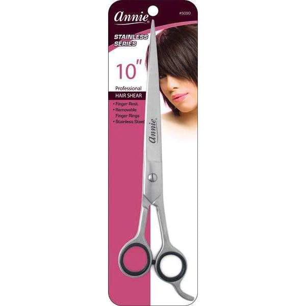 ANNIE STAINLESS SERIES 10 INCH PROFESSIONAL HAIR SHEARS – Supreme Hair ...