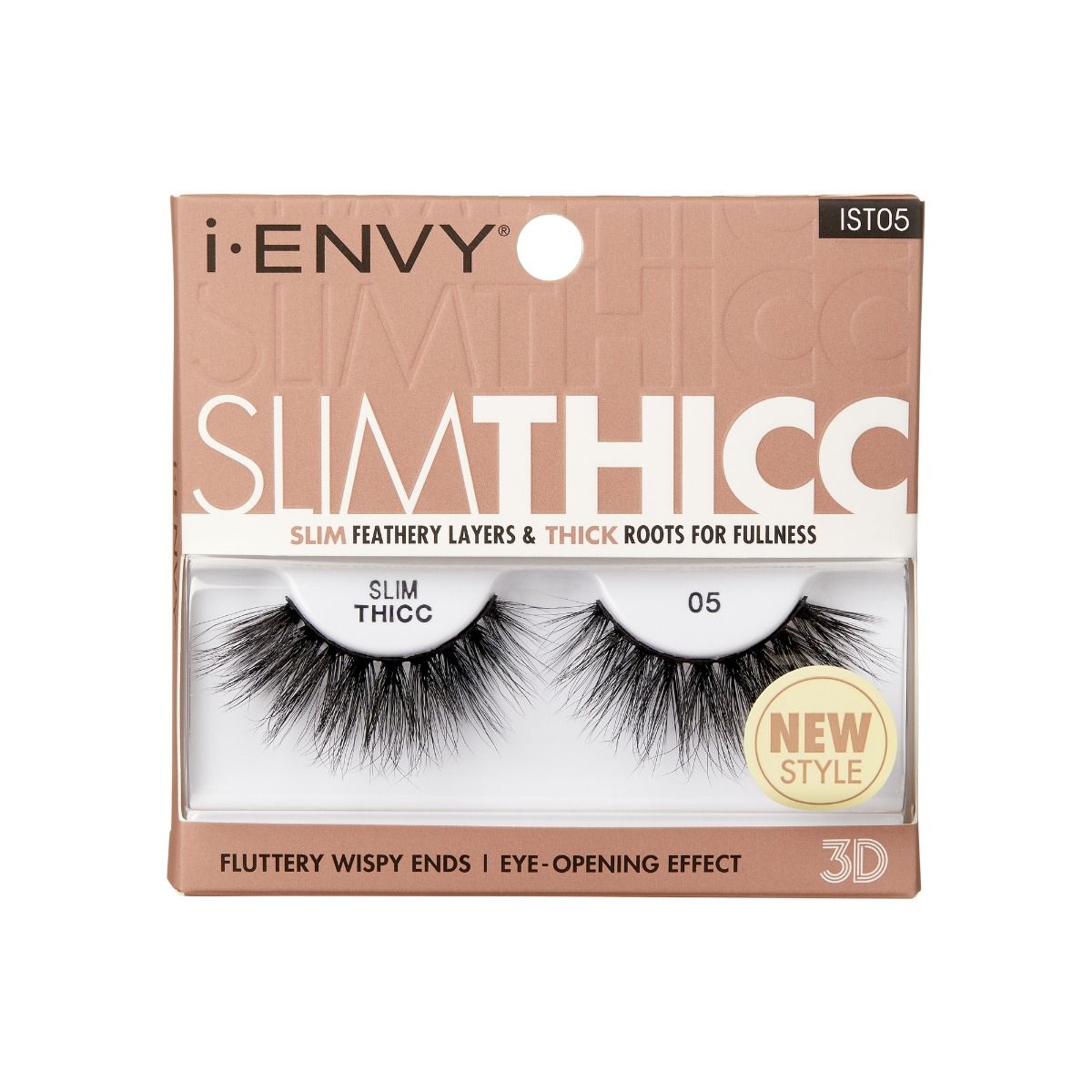 *I-Envy SLIM THICC Lashes - Slim Feathery Layers & Thick Roots for Ful ...