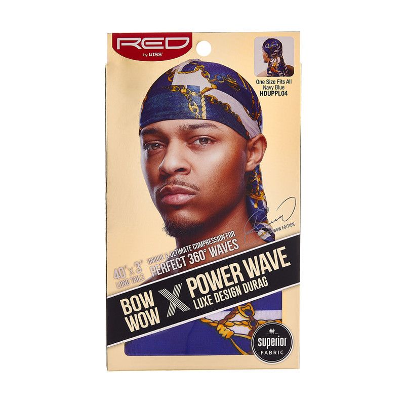 Red Luxe Durag - Navy Blue - HD34 – Supreme Hair & Beauty